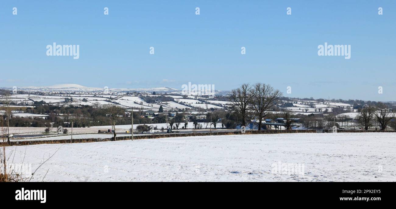Moira, County Down, Northern Ireland, UK. 10 Mar 2023. UK weather - a ...