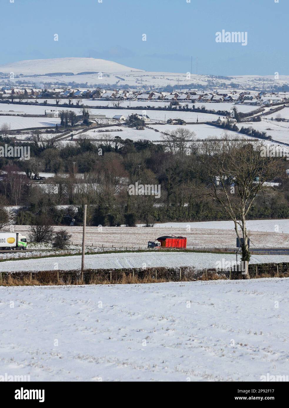 Moira, County Down, Northern Ireland, UK. 10 Mar 2023. UK weather - a ...