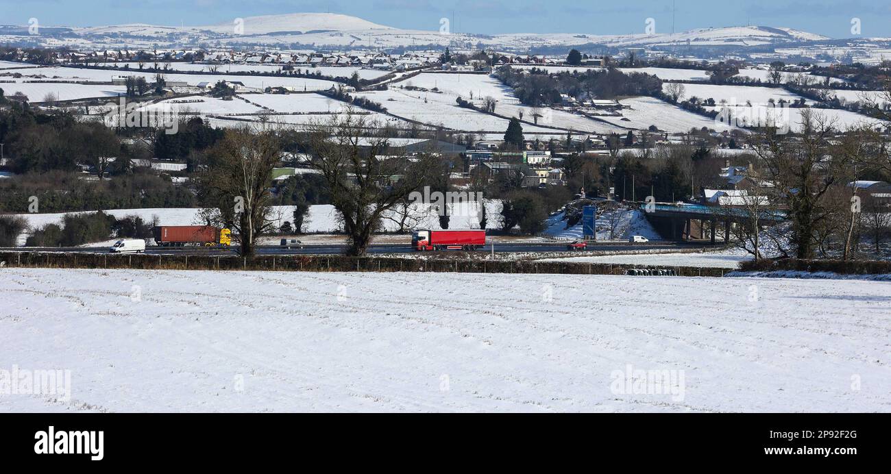 Moira, County Down, Northern Ireland, UK. 10 Mar 2023. UK weather - a ...