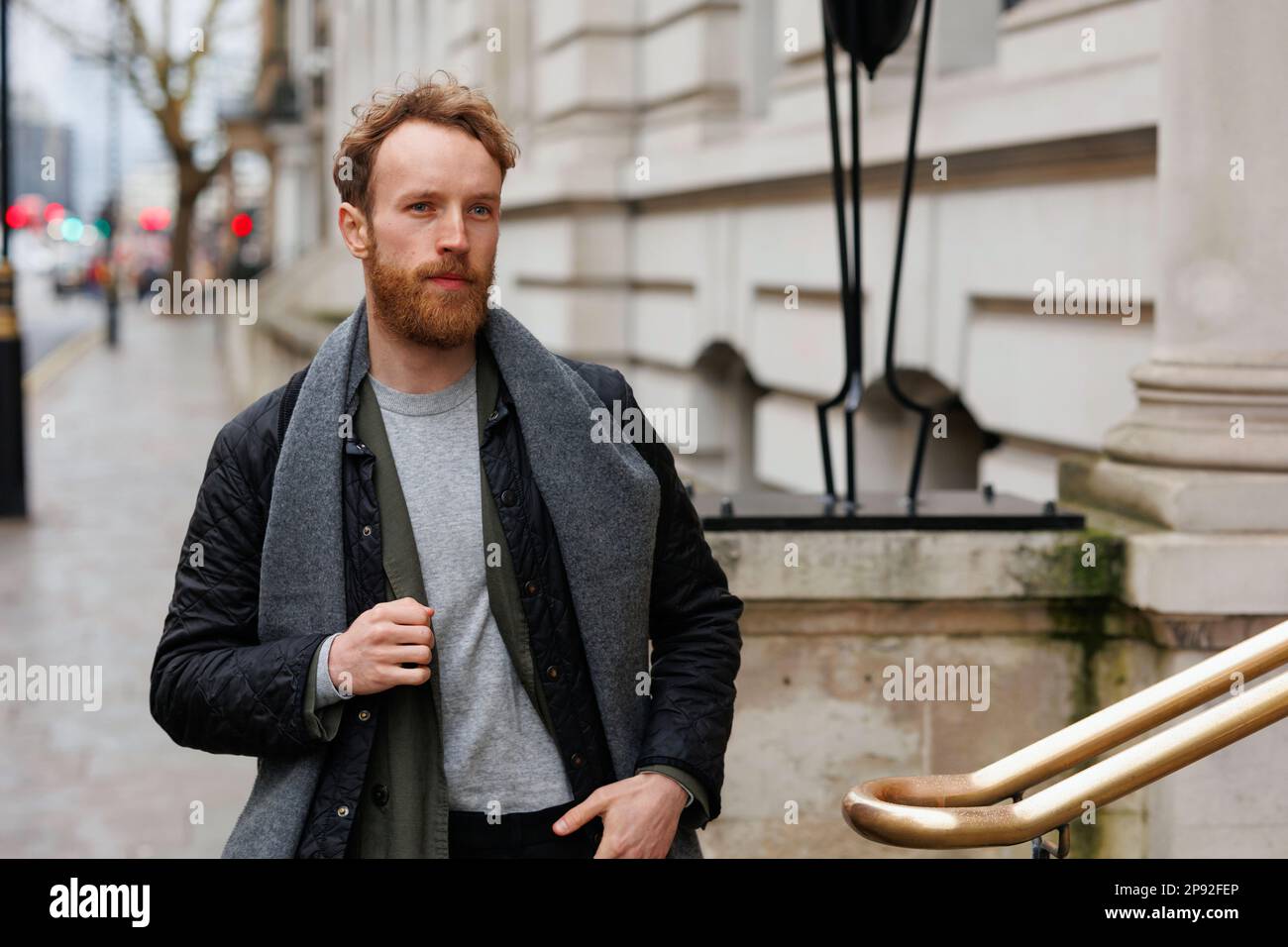 Stylish business man london hi-res stock photography and images - Alamy