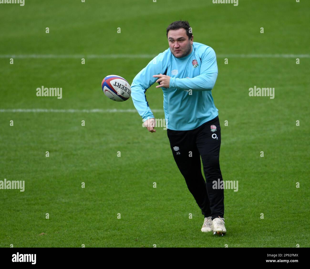 Twickenham Stadium, England, UK. 10th March, 2023. Jamie George during ...