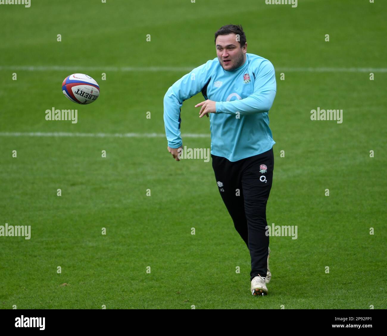 Twickenham Stadium, England, UK. 10th March, 2023. Jamie George during ...