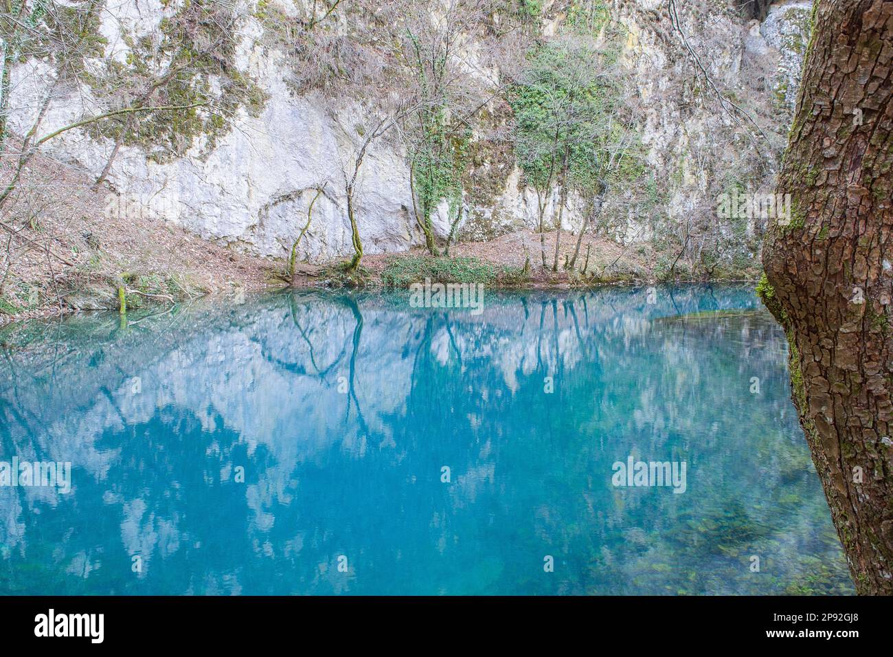 A spring of river Una in Croatia Stock Photo - Alamy