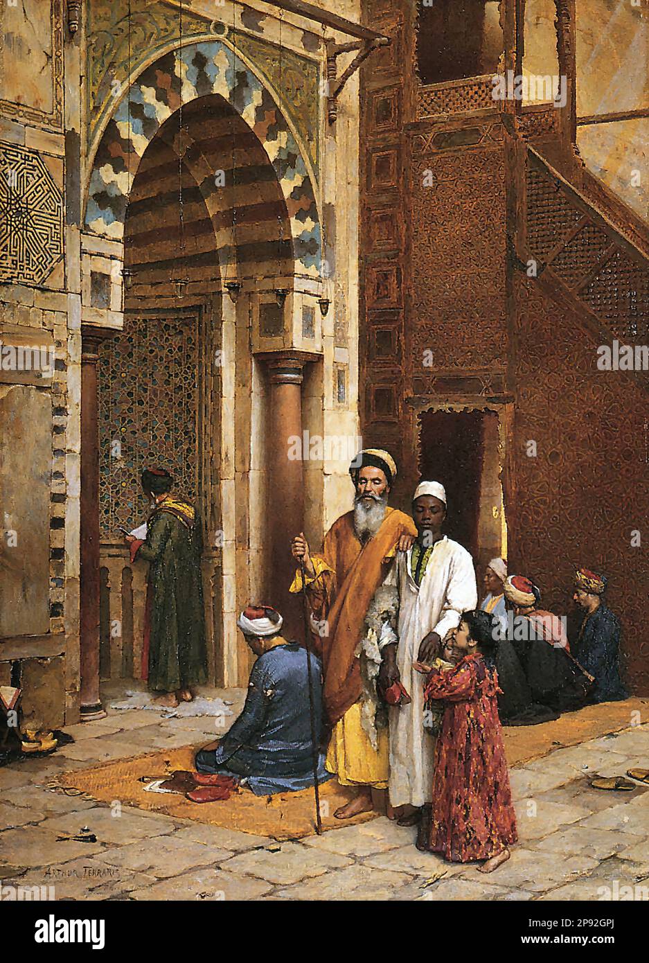Ferraris Arthur Von - Vak ember a mecsetben - Magyar Iskola - XIX ...