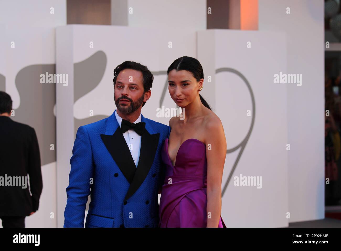 Nick Kroll and wife Lily Kwong red carpet ""Don't worry darling" Venice ...