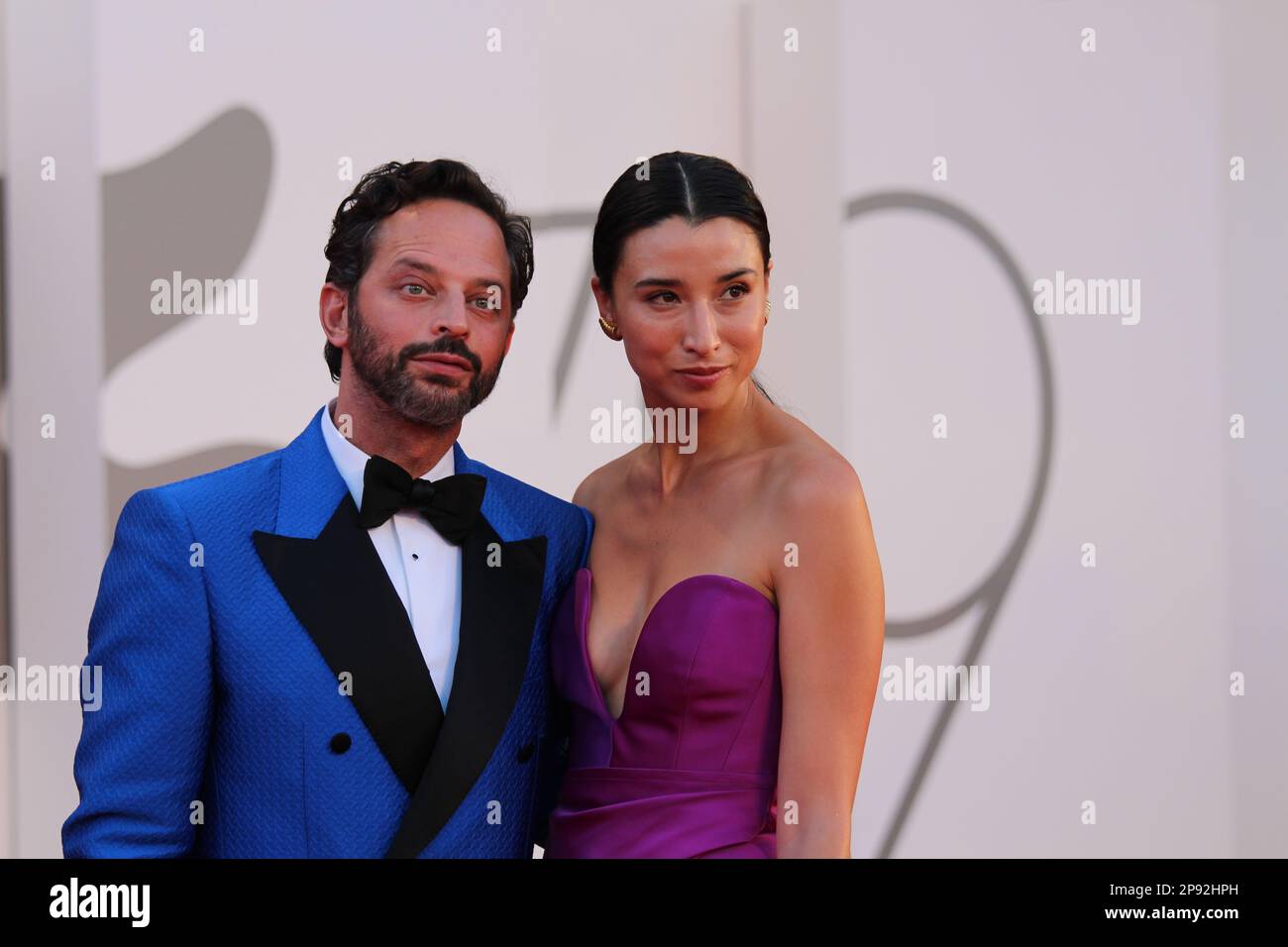 Nick Kroll and wife Lily Kwong red carpet ""Don't worry darling" Venice ...