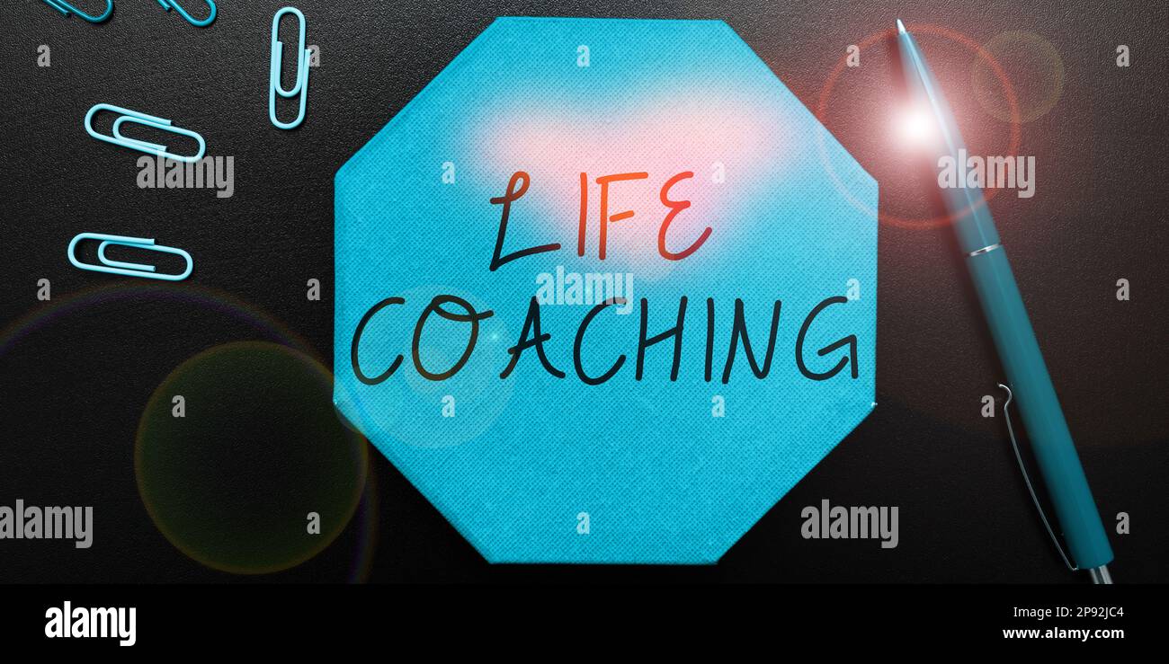 Inspiration showing sign Life Coaching. Business idea Improve Lives by ...