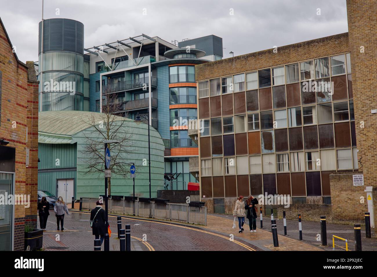 Town centre office buildings in Maidenhead, UK Stock Photo - Alamy