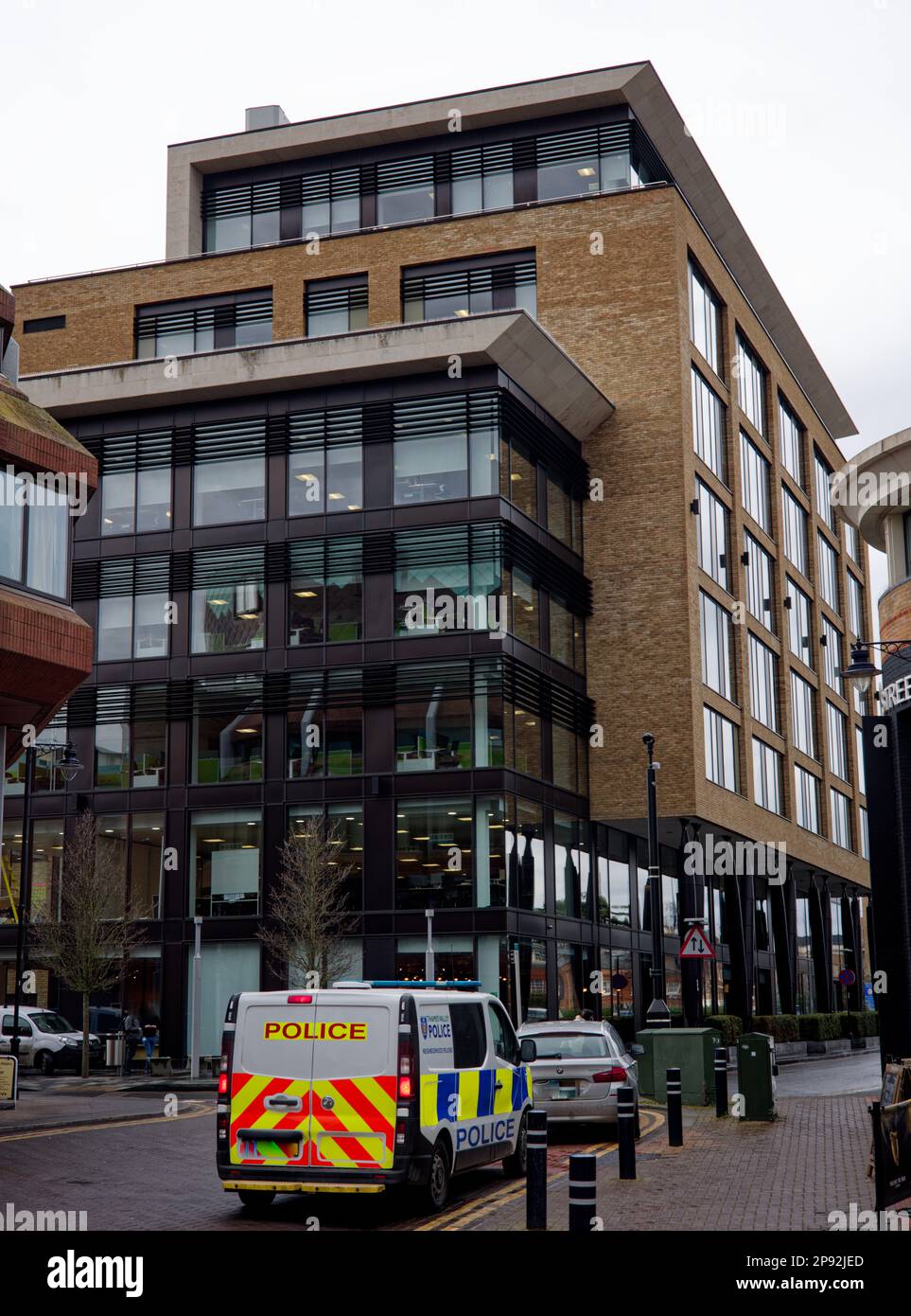 Town centre office buildings in Maidenhead, UK Stock Photo - Alamy
