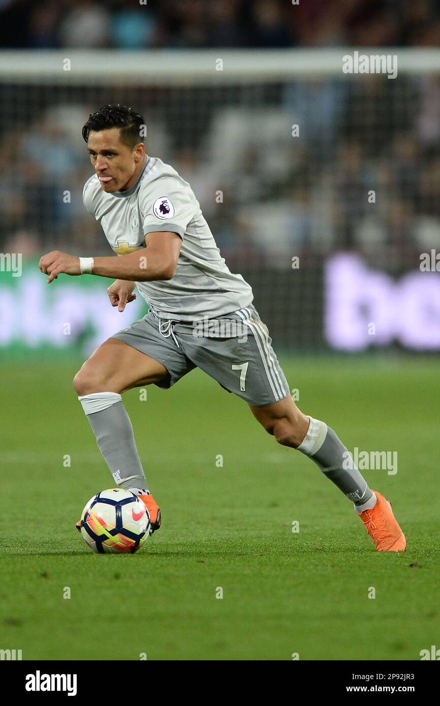Alexis Sanchez of Manchester United - West Ham United v Manchester ...