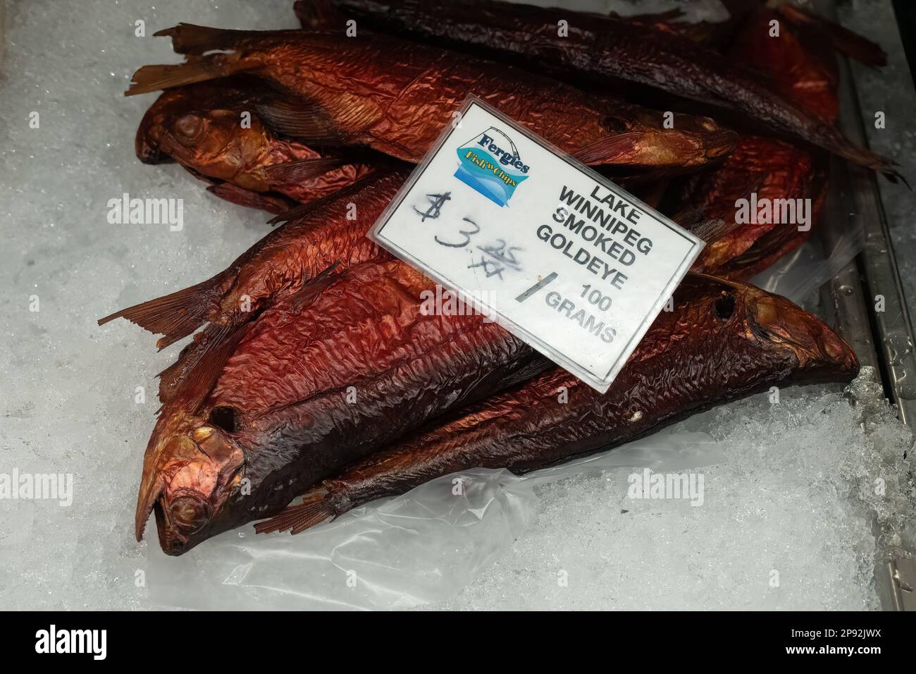 Smoked goldeye fish hi-res stock photography and images - Alamy