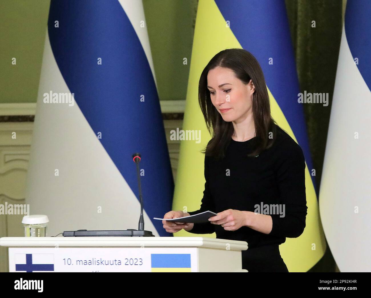 Non Exclusive: KYIV, UKRAINE - MARCH 10, 2023 - Prime Minister of the ...