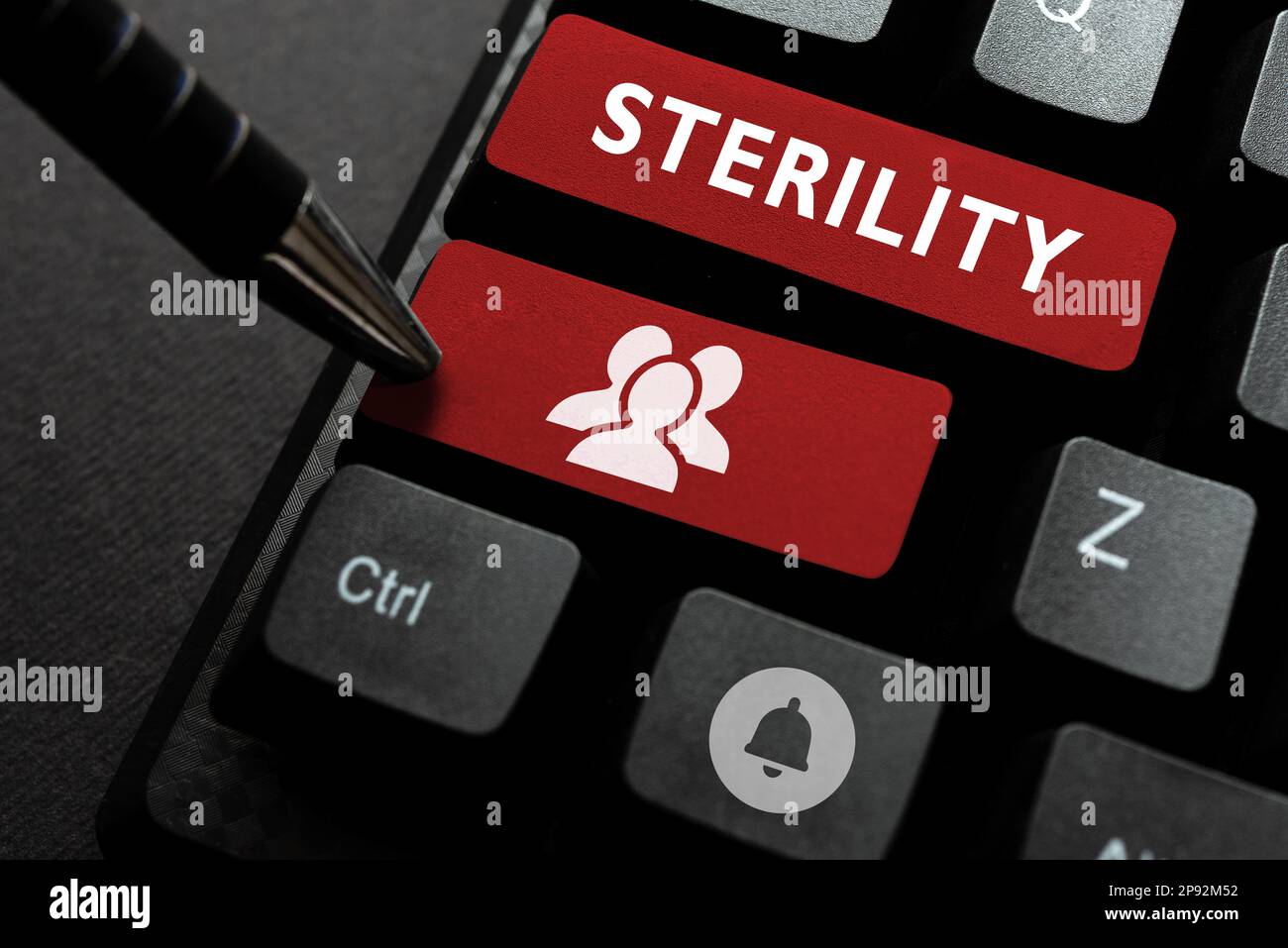 Inspiration showing sign Sterility. Internet Concept a condition of ...