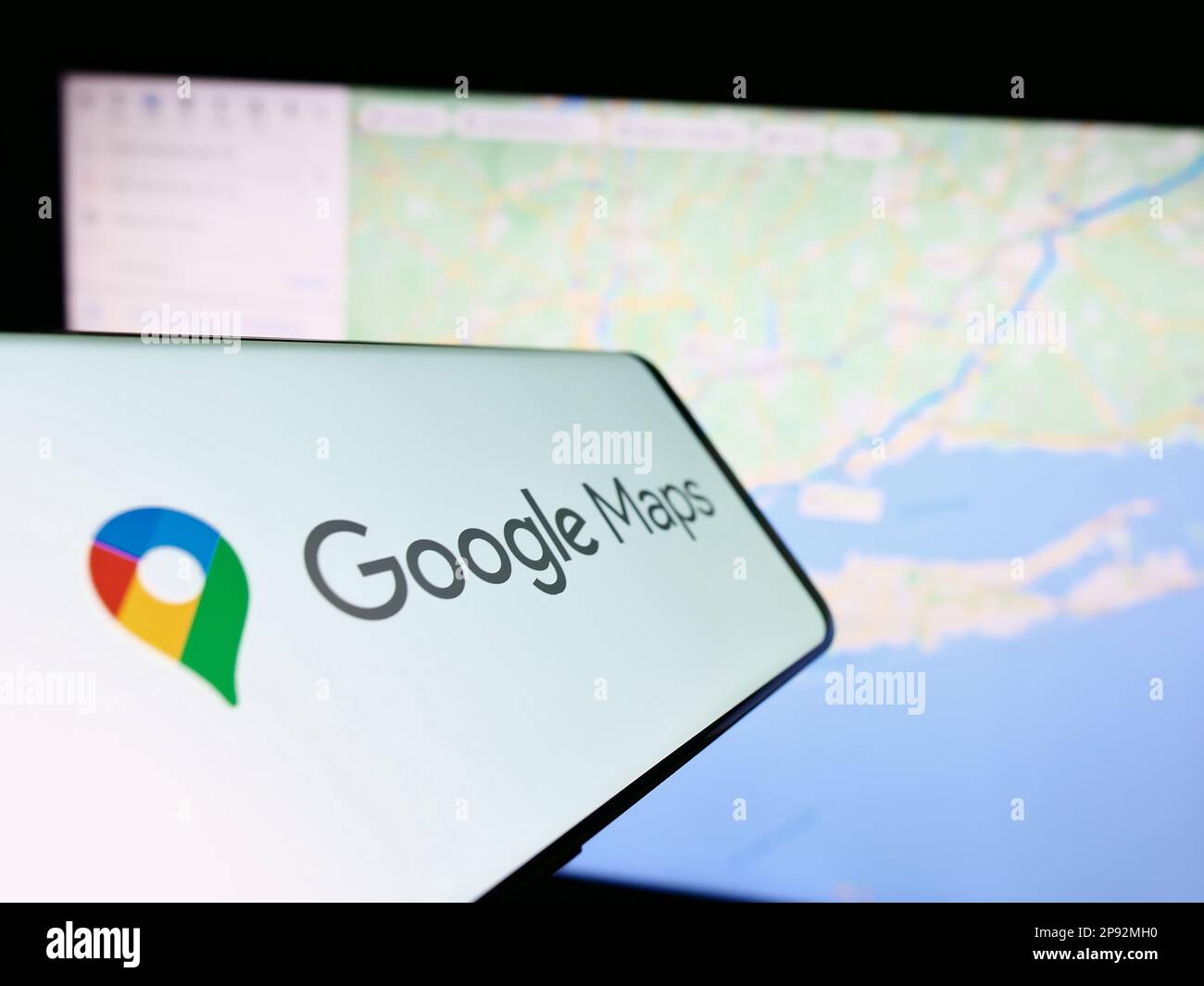 Logo maps hi-res stock photography and images - Alamy