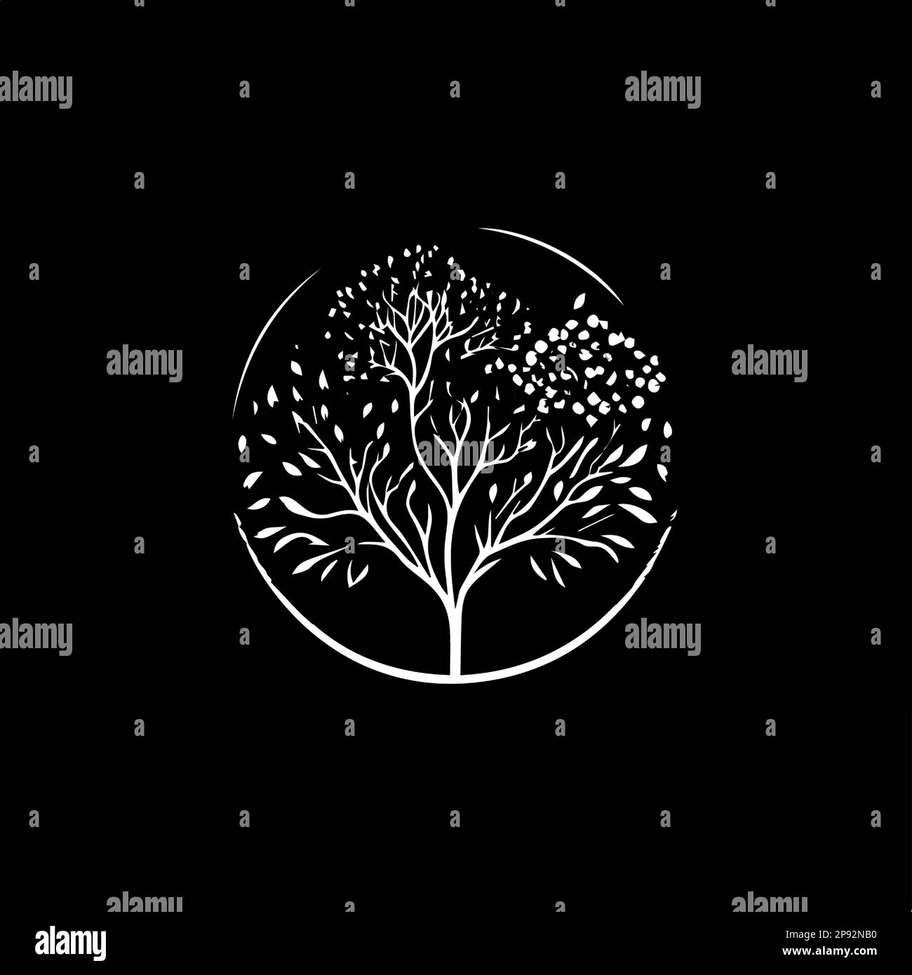 Hurricane icon branding Black and White Stock Photos & Images - Alamy