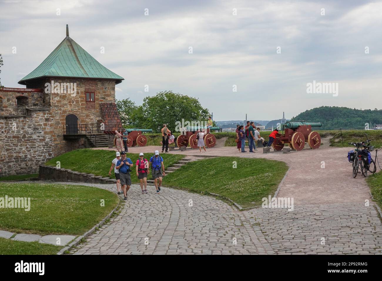 Norway, Oslo, Akershus Fortress or Akershus Castle, Akershus Festning ...