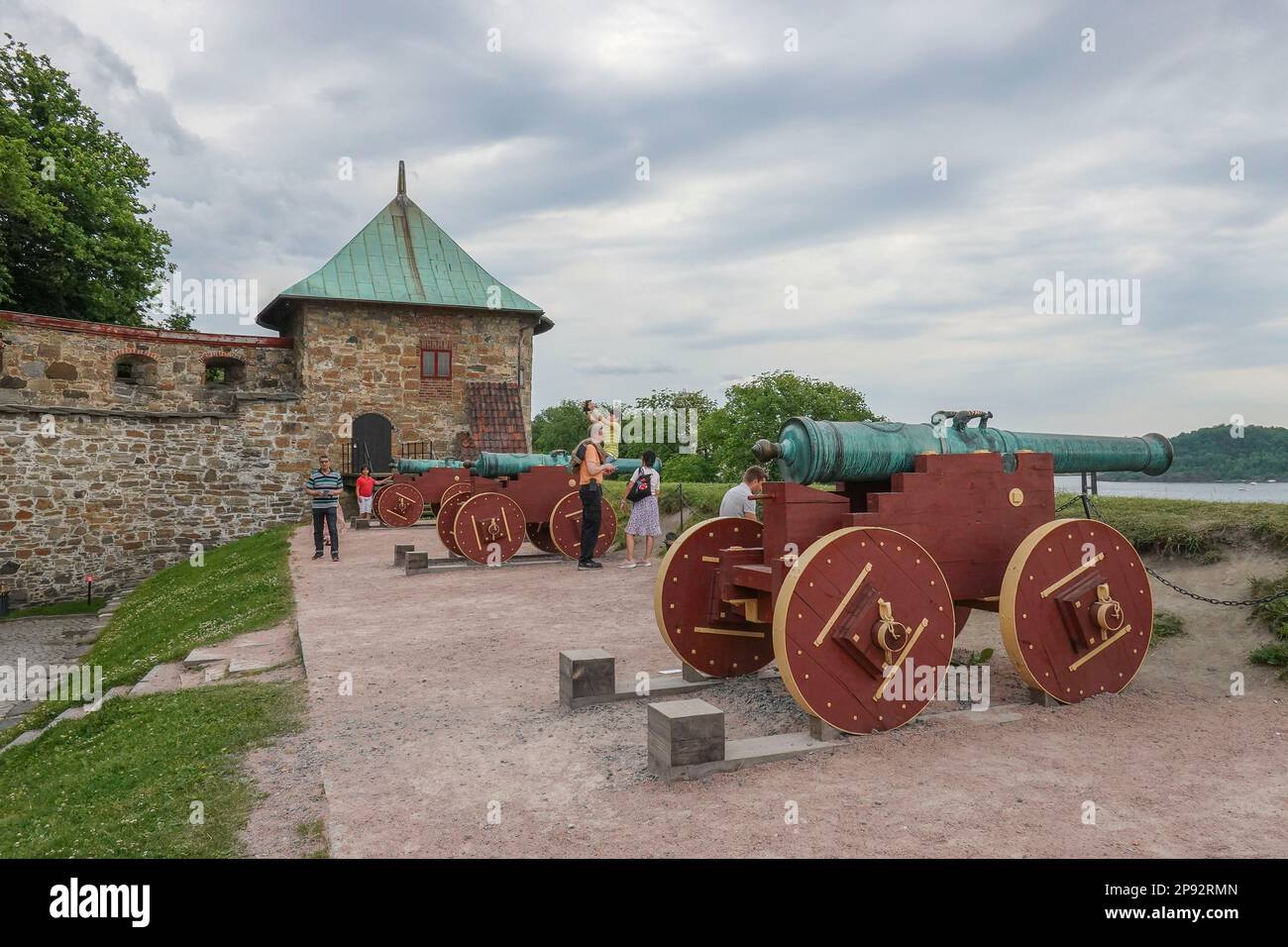 Norway, Oslo, Akershus Fortress or Akershus Castle, Akershus Festning ...