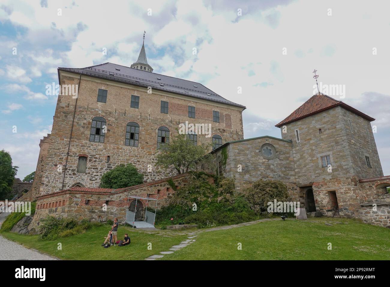 Norway, Oslo, Akershus Fortress or Akershus Castle, Akershus Festning ...