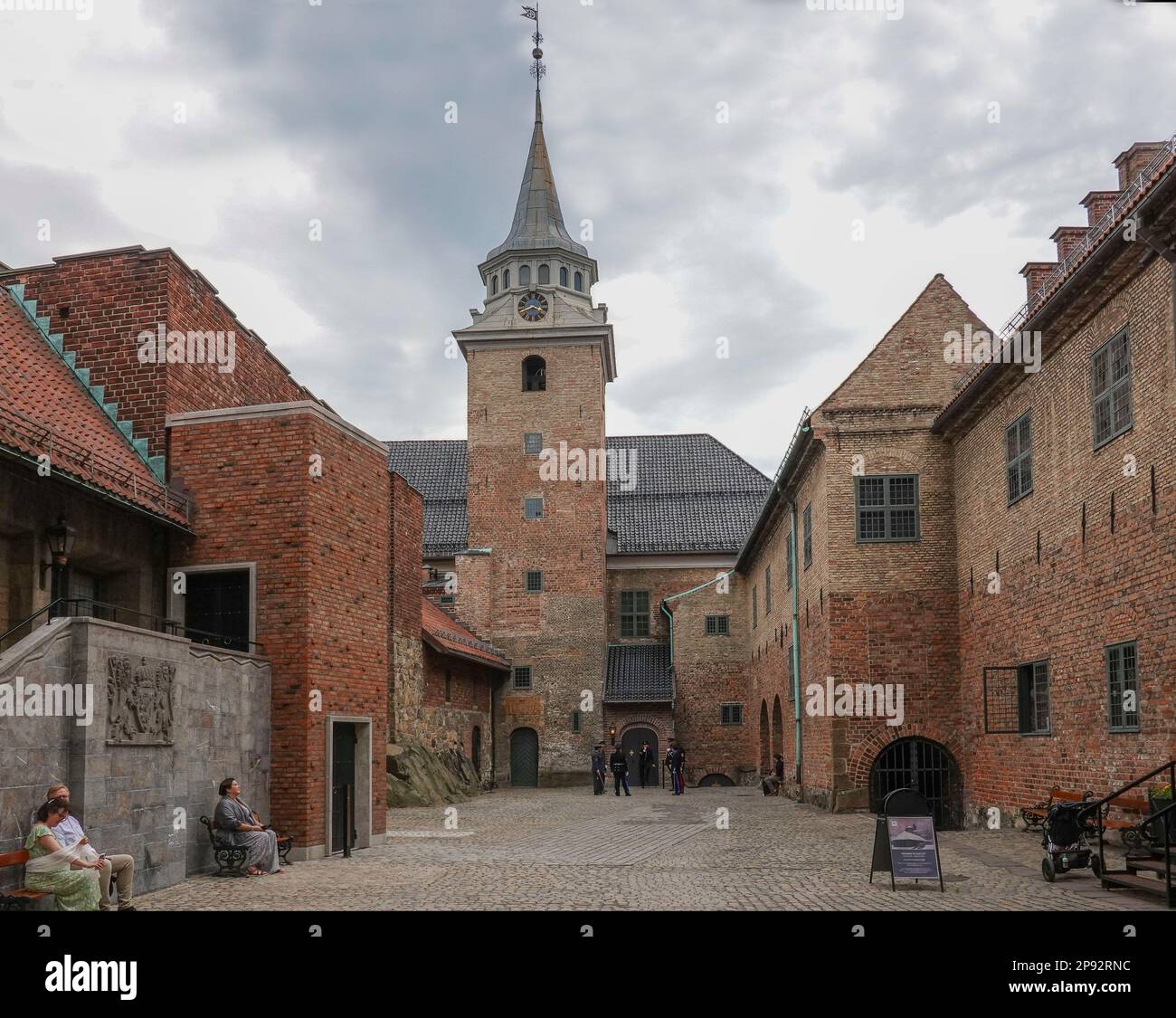 Norway, Oslo, Akershus Fortress or Akershus Castle, Akershus Festning ...