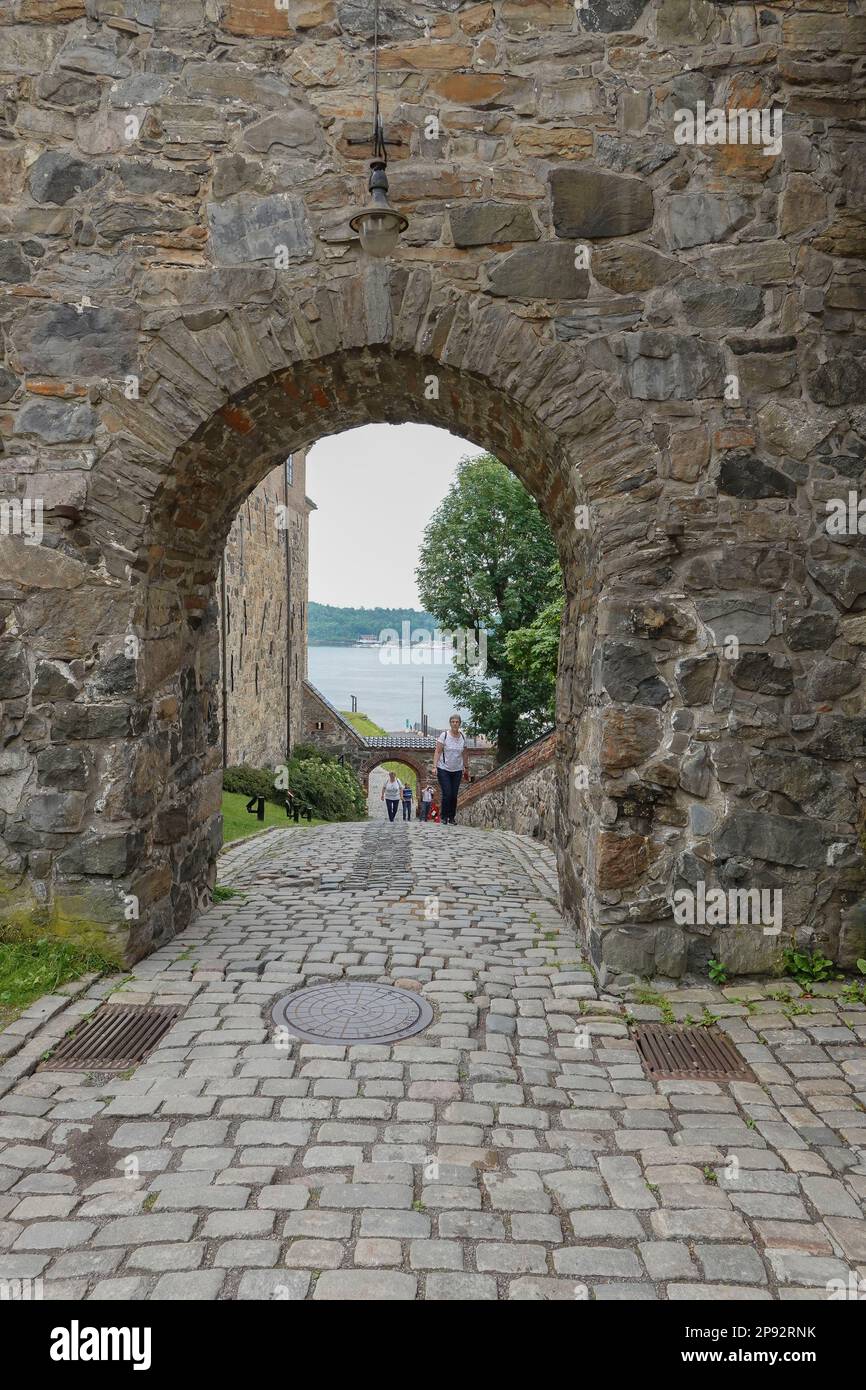 Norway, Oslo, Akershus Fortress or Akershus Castle, Akershus Festning ...