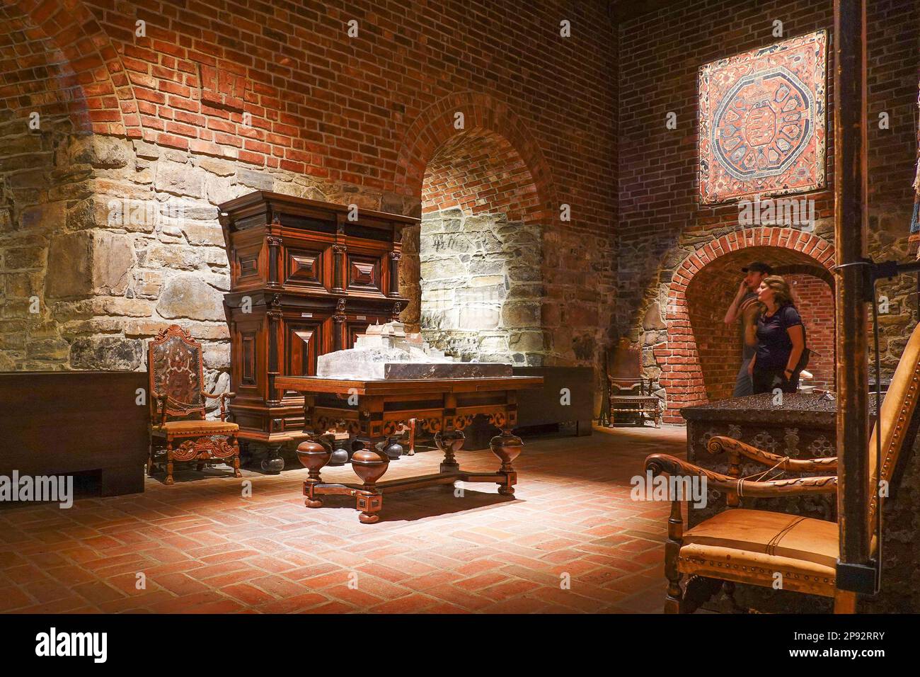 Norway, Oslo, Akershus Fortress or Akershus Castle, Akershus Festning ...