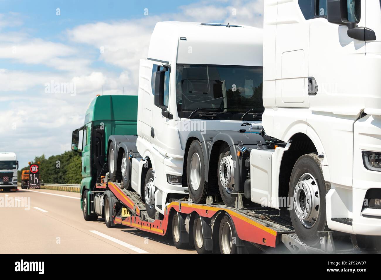 Flatbed Trailer Back View New Flatbed Trailers For Sale Hale Trailer