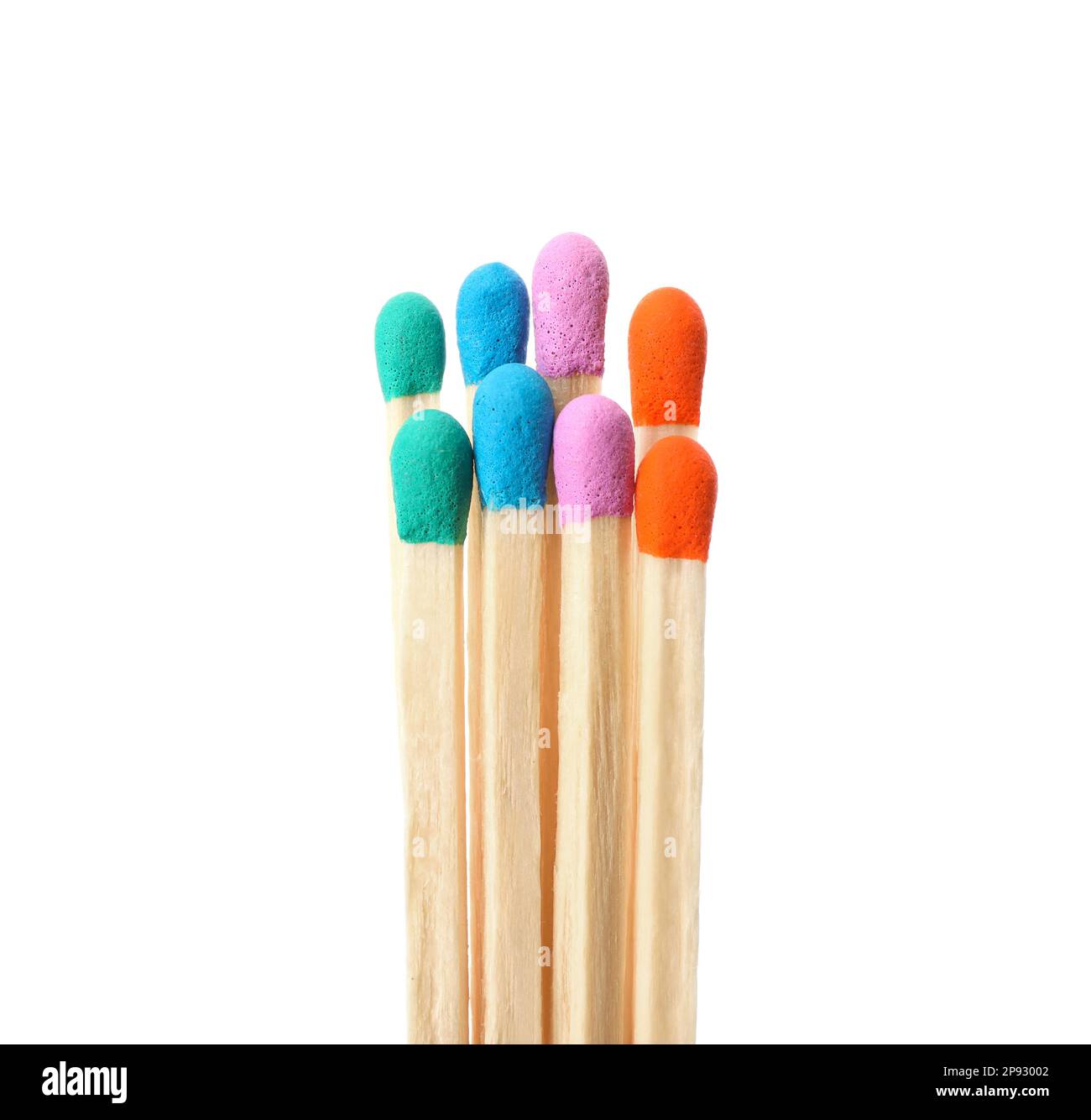 Colorful match heads hi-res stock photography and images - Alamy
