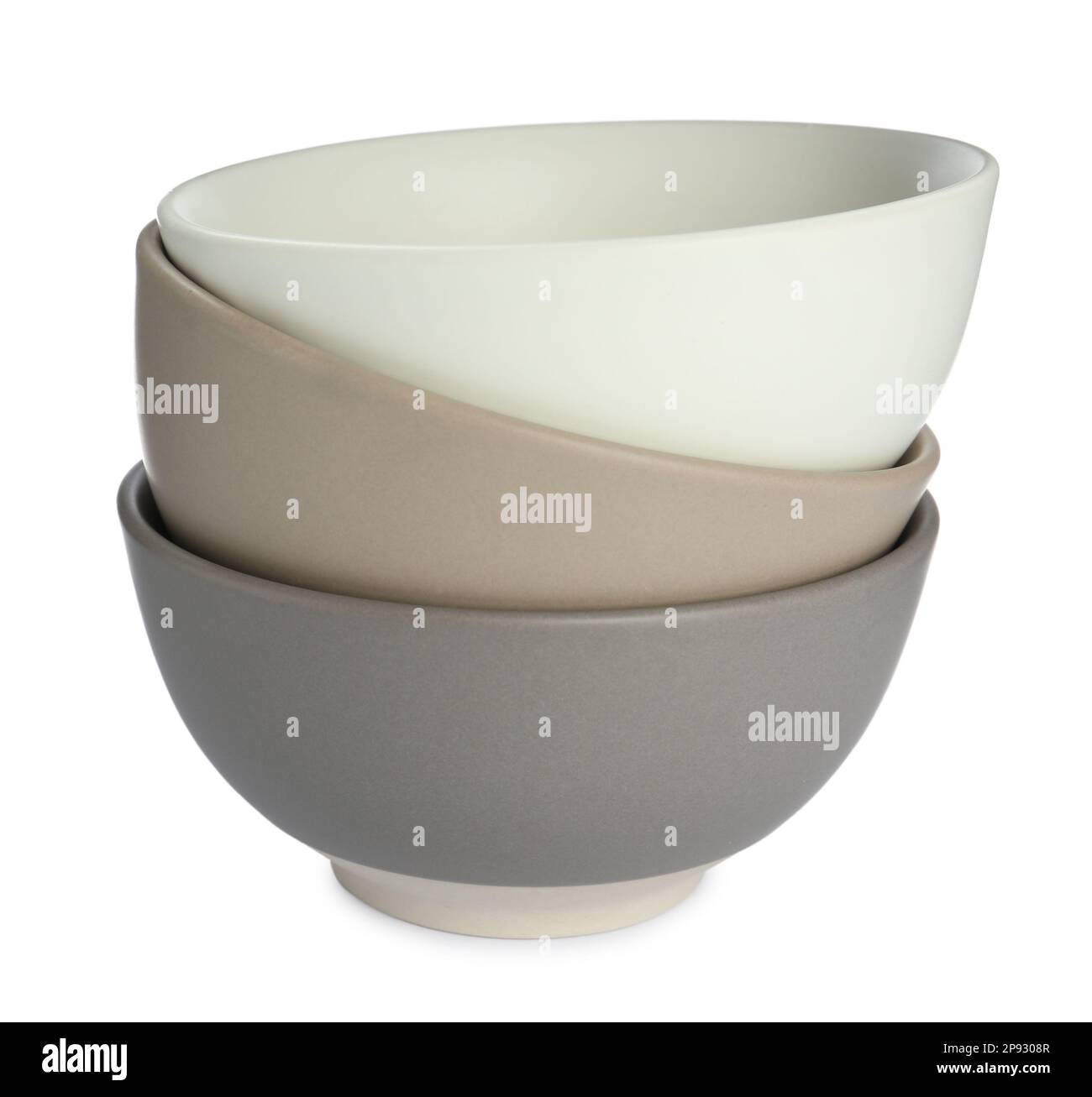 Bowls different cooking utensils Cut Out Stock Images & Pictures - Alamy