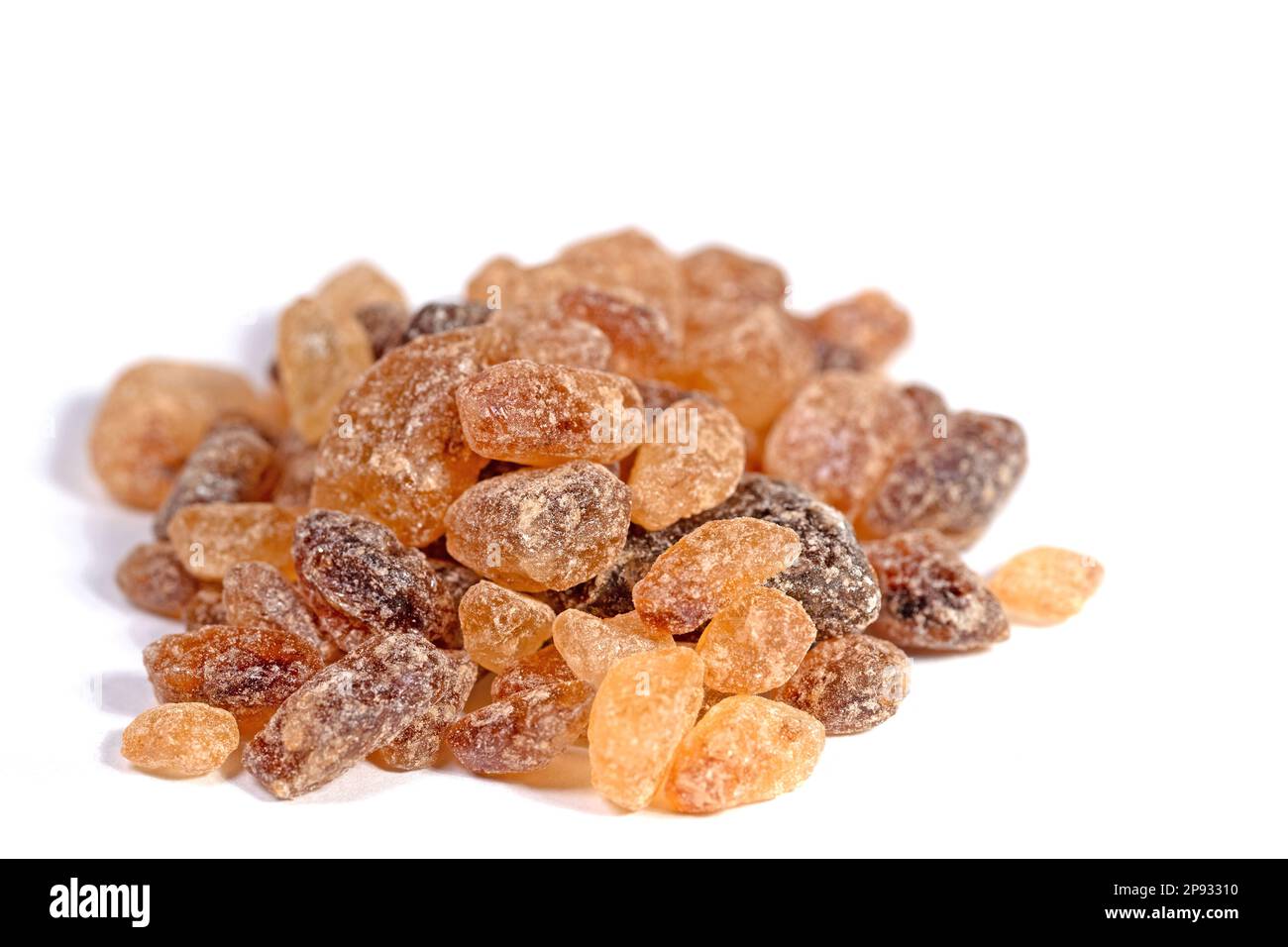 Sugar candy isolated against white background Stock Photo - Alamy