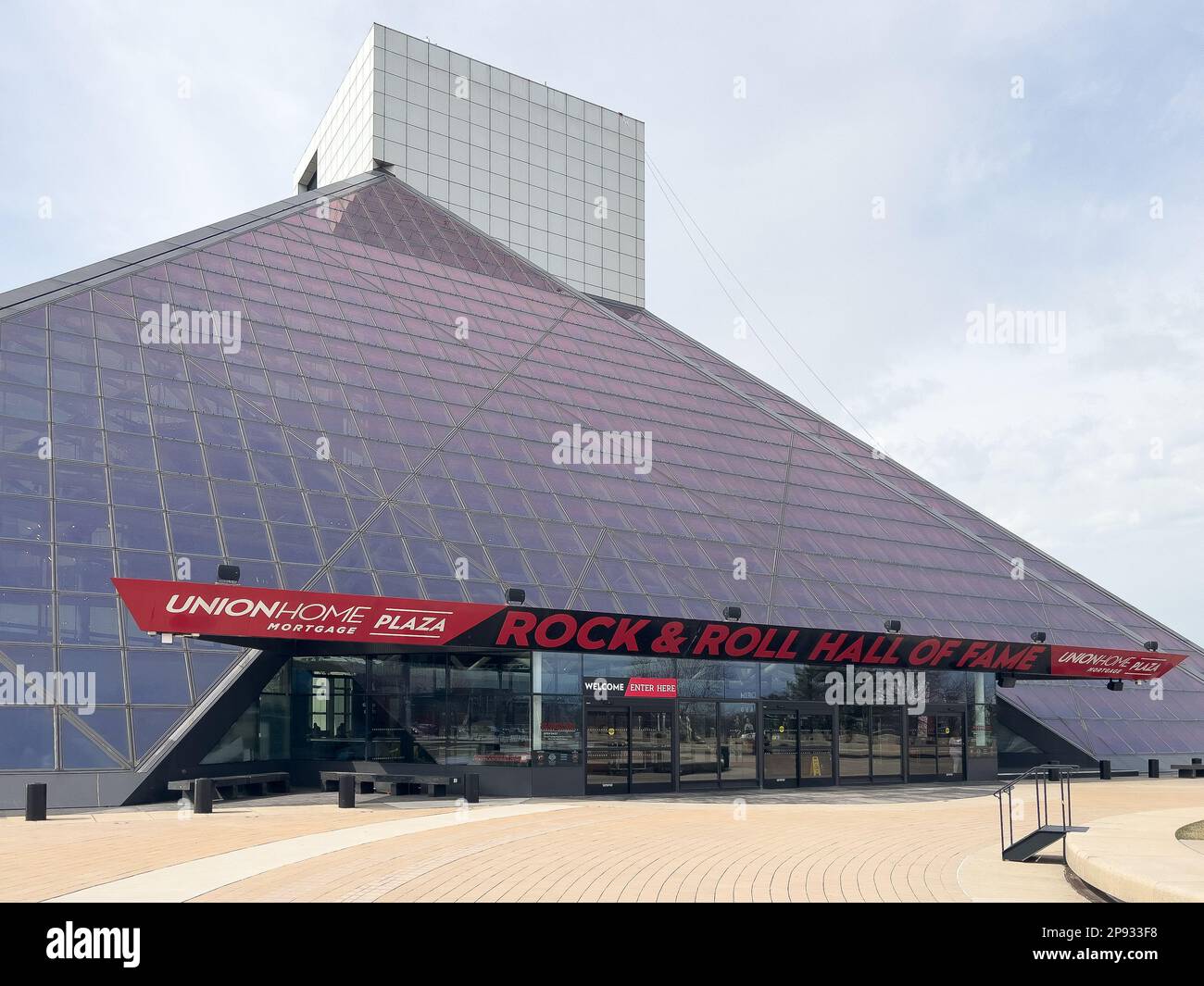 The Rock and Roll Hall of Fame is in the heart of downtown Cleveland ...