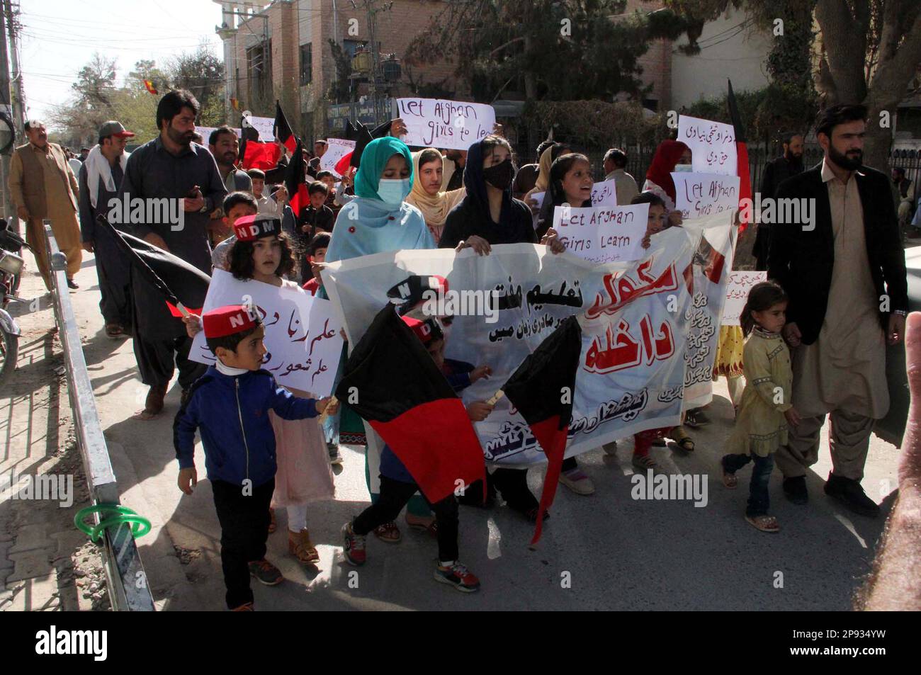 Members of National Students Movement are holding an awareness rally in ...
