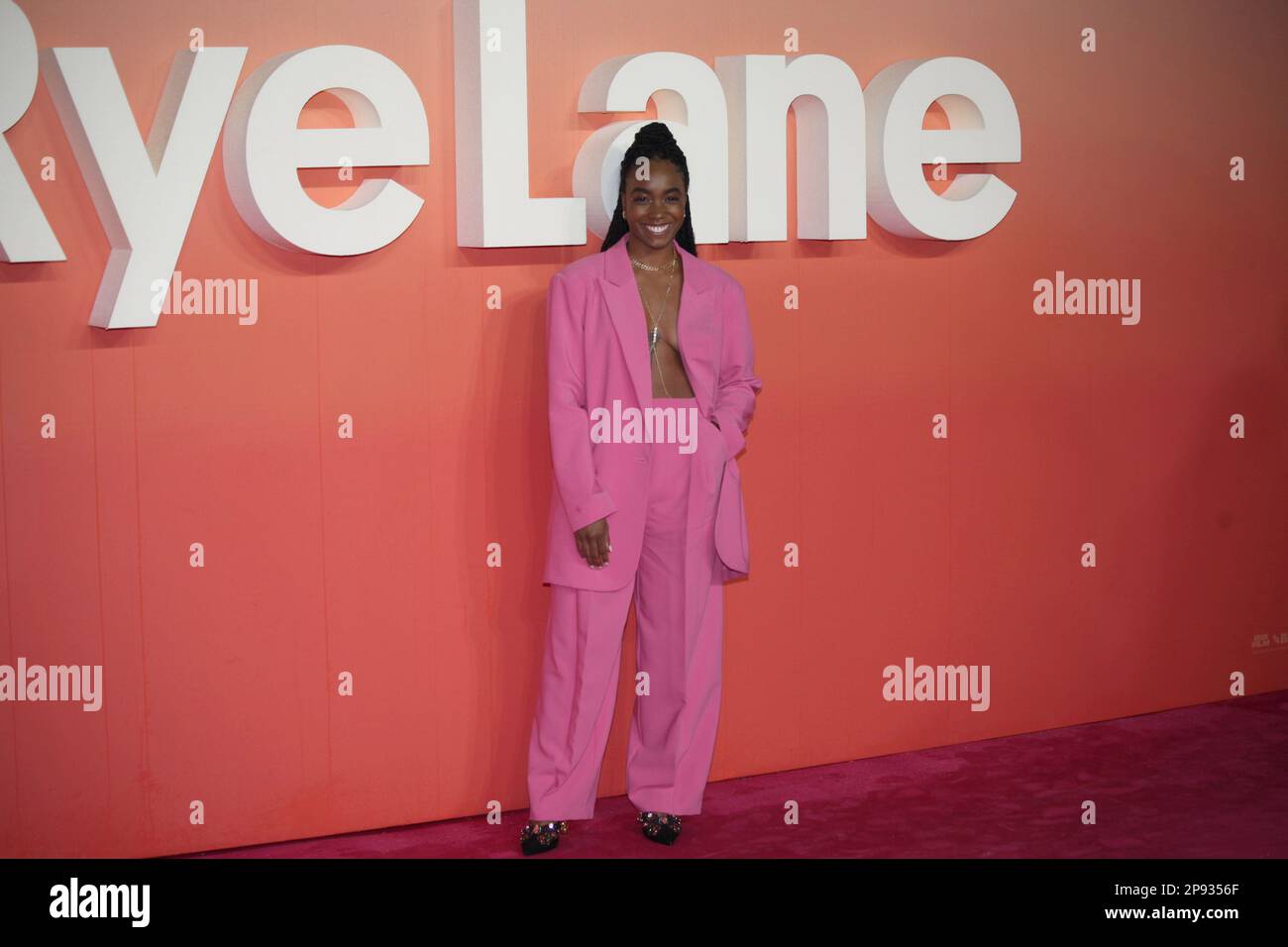 London, UK. Karene Peter at the Rye Lane UK premiere. Peckham Rye. 8th ...