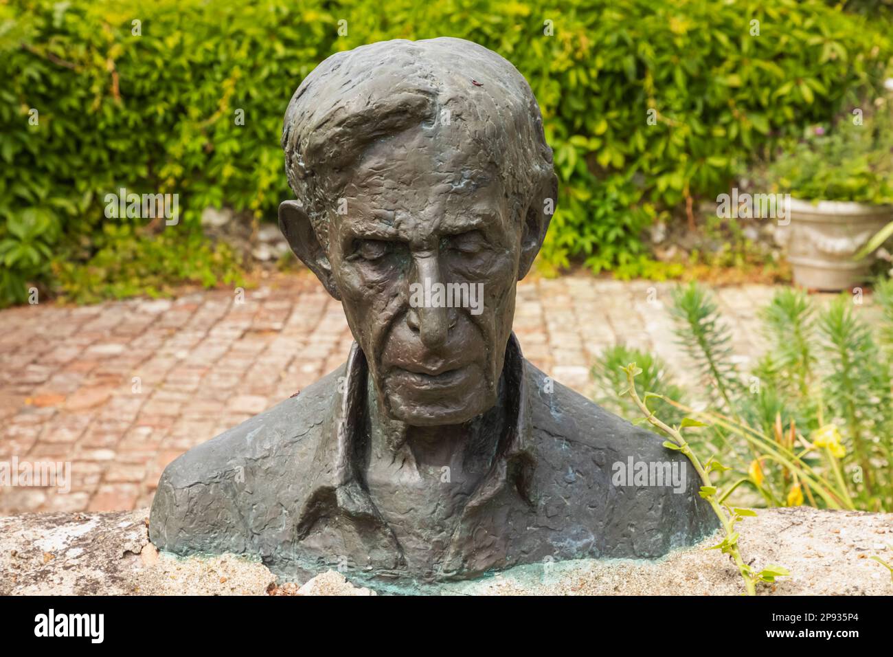 England, East Sussex, Lewes, Rodmell Village, Monk's House the Former ...