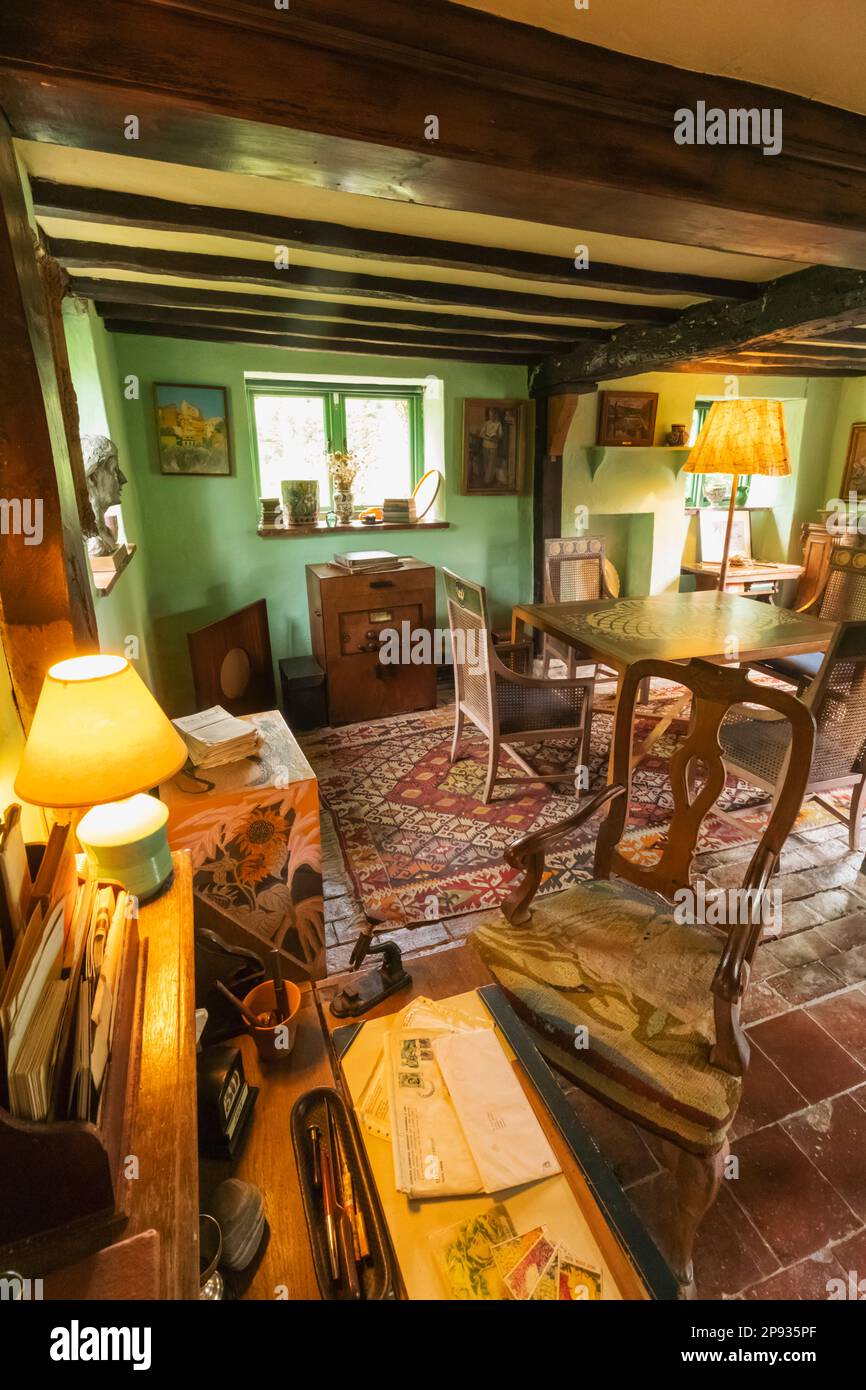 England, East Sussex, Lewes, Rodmell Village, Monk's House the Former ...