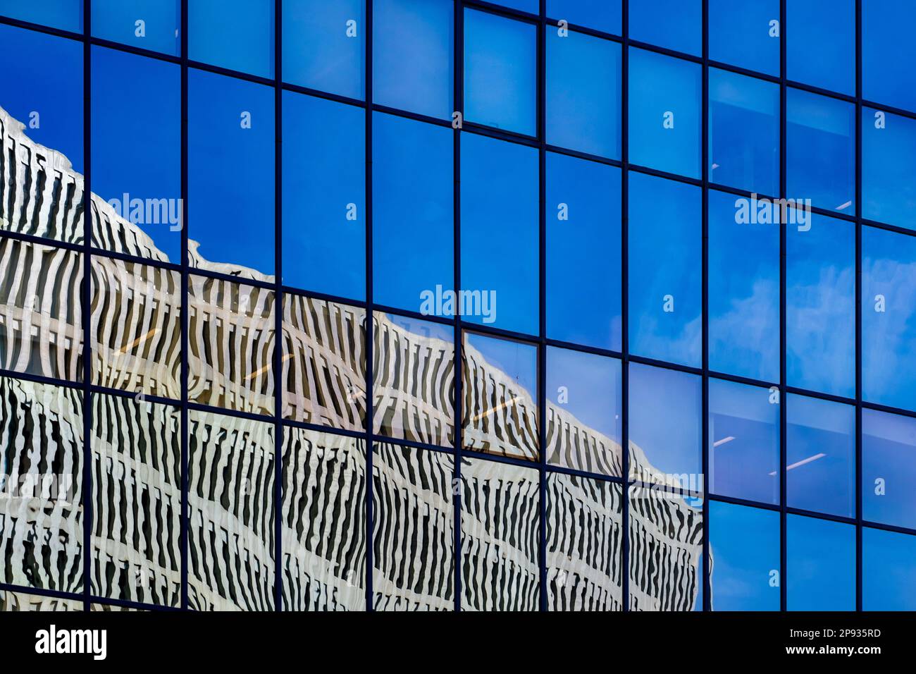Abstract reflection in windows hi-res stock photography and images - Alamy