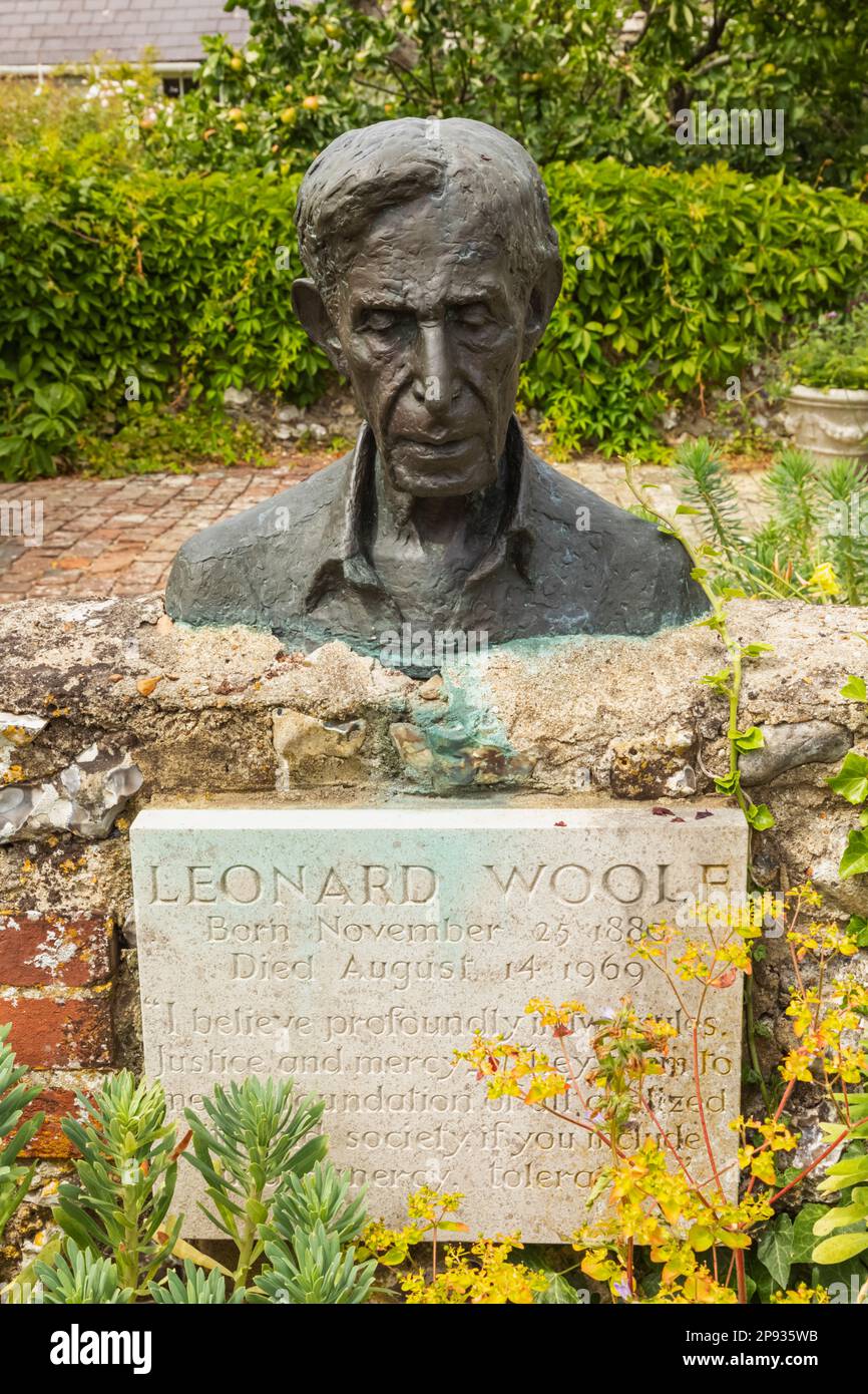 England, East Sussex, Lewes, Rodmell Village, Monk's House the Former ...