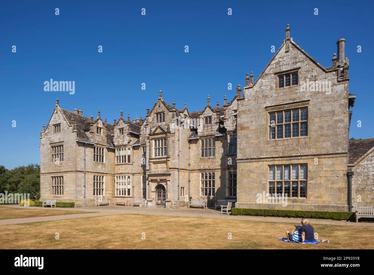 England, West Sussex, Wakehurst, Wakehurst Place House and Gardens ...