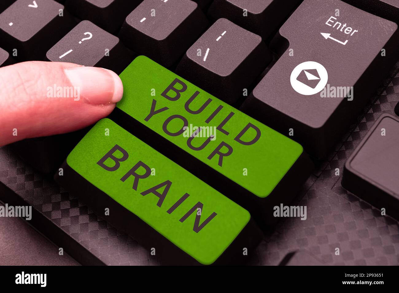 Inspiration showing sign Build Your Brain. Business concept mental ...