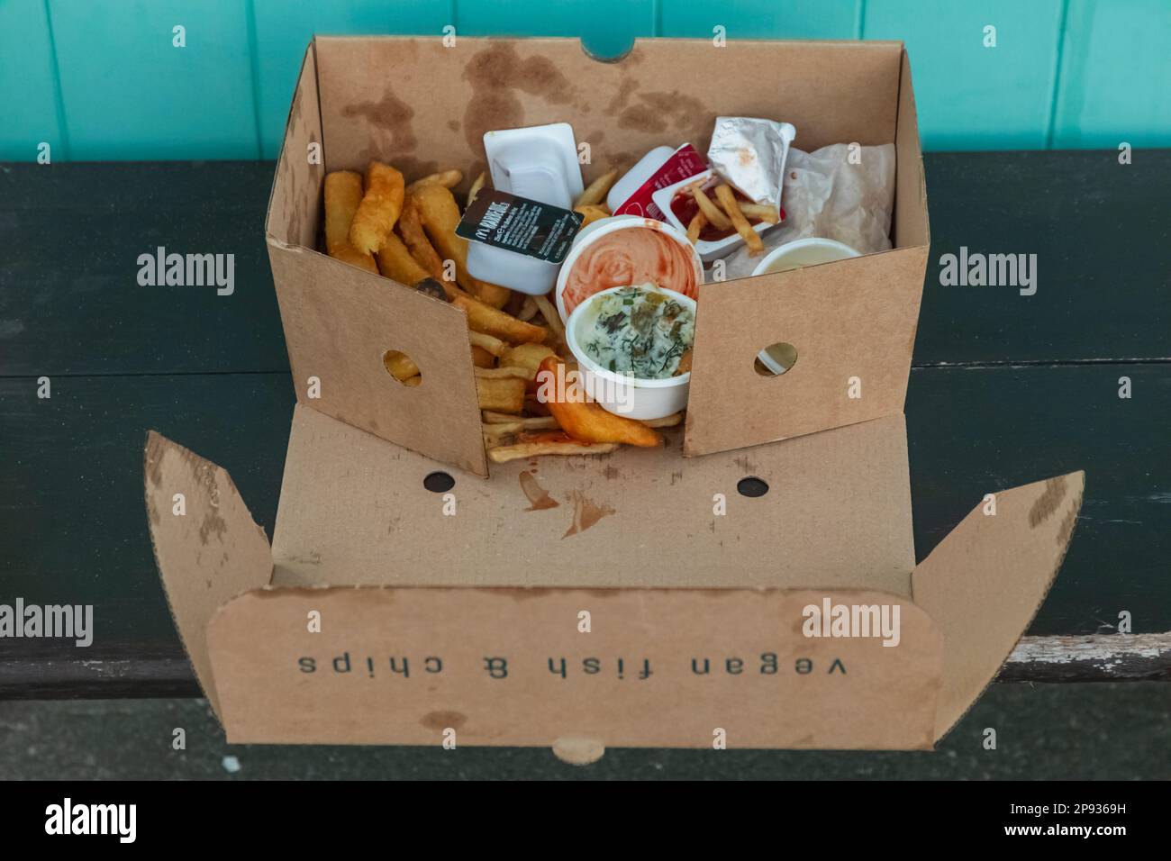 Pollution by fast food food hi-res stock photography and images - Alamy