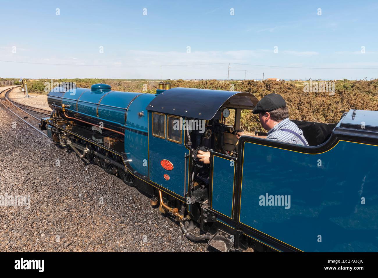 England, Kent, Dungeness, The Romney Hythe and Dymchurch Railway, Steam ...