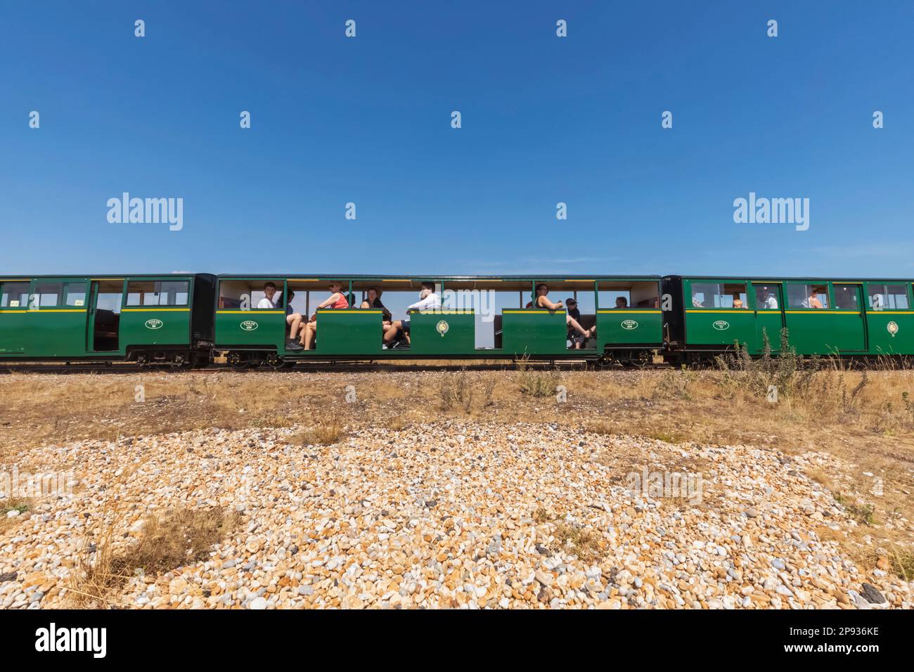 England, Kent, Dungeness, The Romney Hythe and Dymchurch Railway, Steam ...