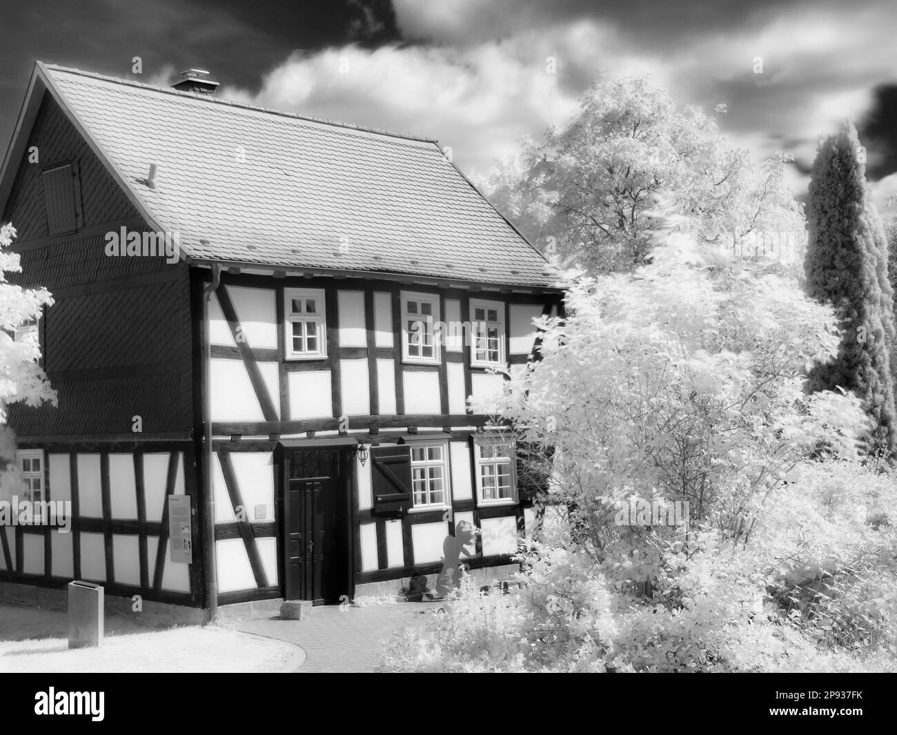 Europe, Germany, Hesse, Central Hesse, Marburger Land, Münchhausen ...