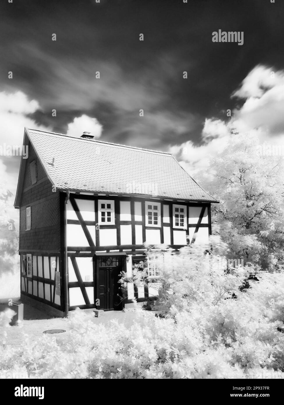 Europe, Germany, Hesse, Central Hesse, Marburger Land, Münchhausen ...