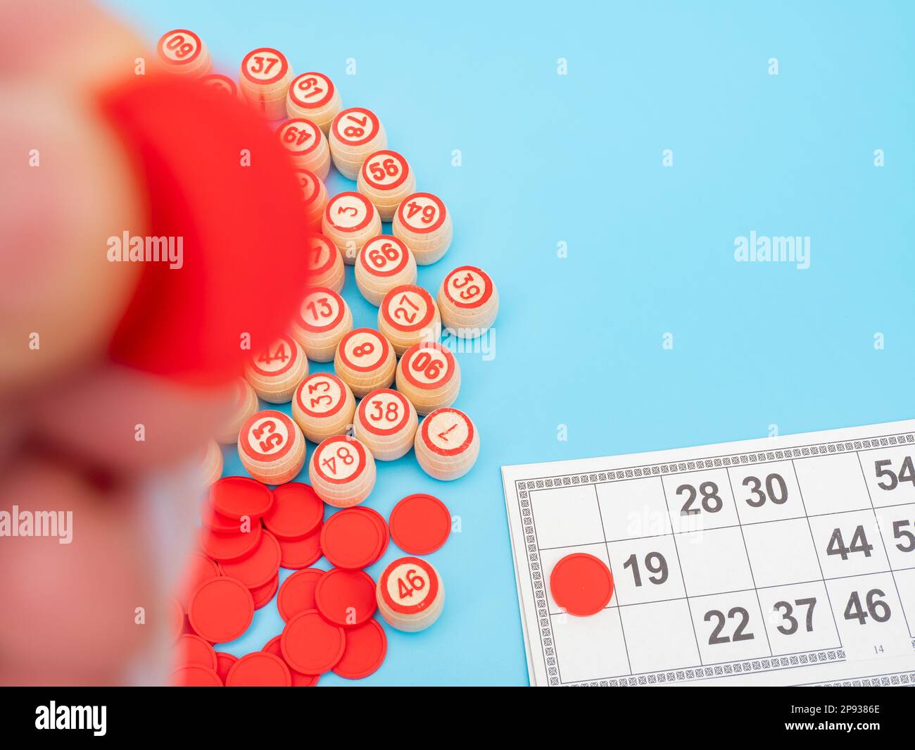 Close up plastic bingo card hi-res stock photography and images - Alamy