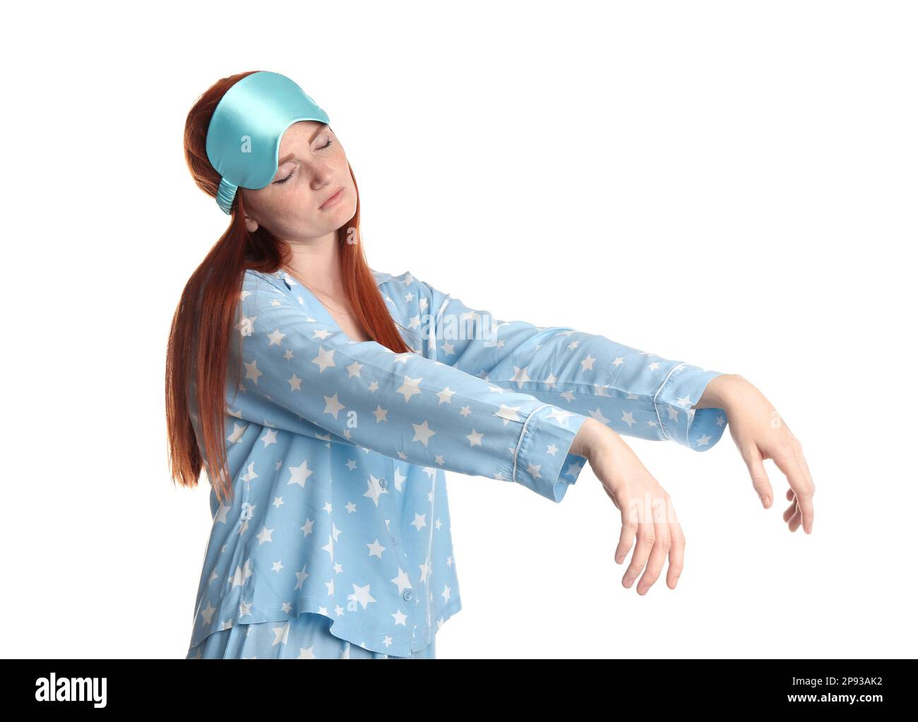 Sleepwalking girl Cut Out Stock Images & Pictures - Alamy