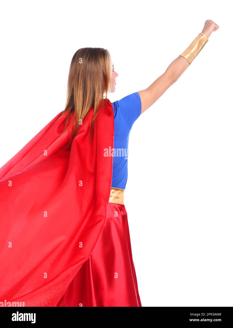 Caucasian girl wearing red cape hi-res stock photography and images - Alamy