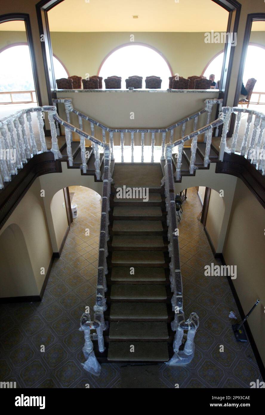 **APN ADVANCE FOR SUNDAY MARCH 1** The entryway of the Idaho Governor's ...