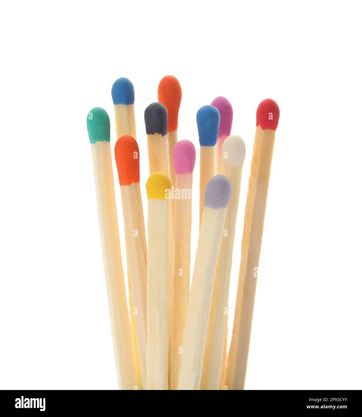 Colorful match heads hi-res stock photography and images - Alamy