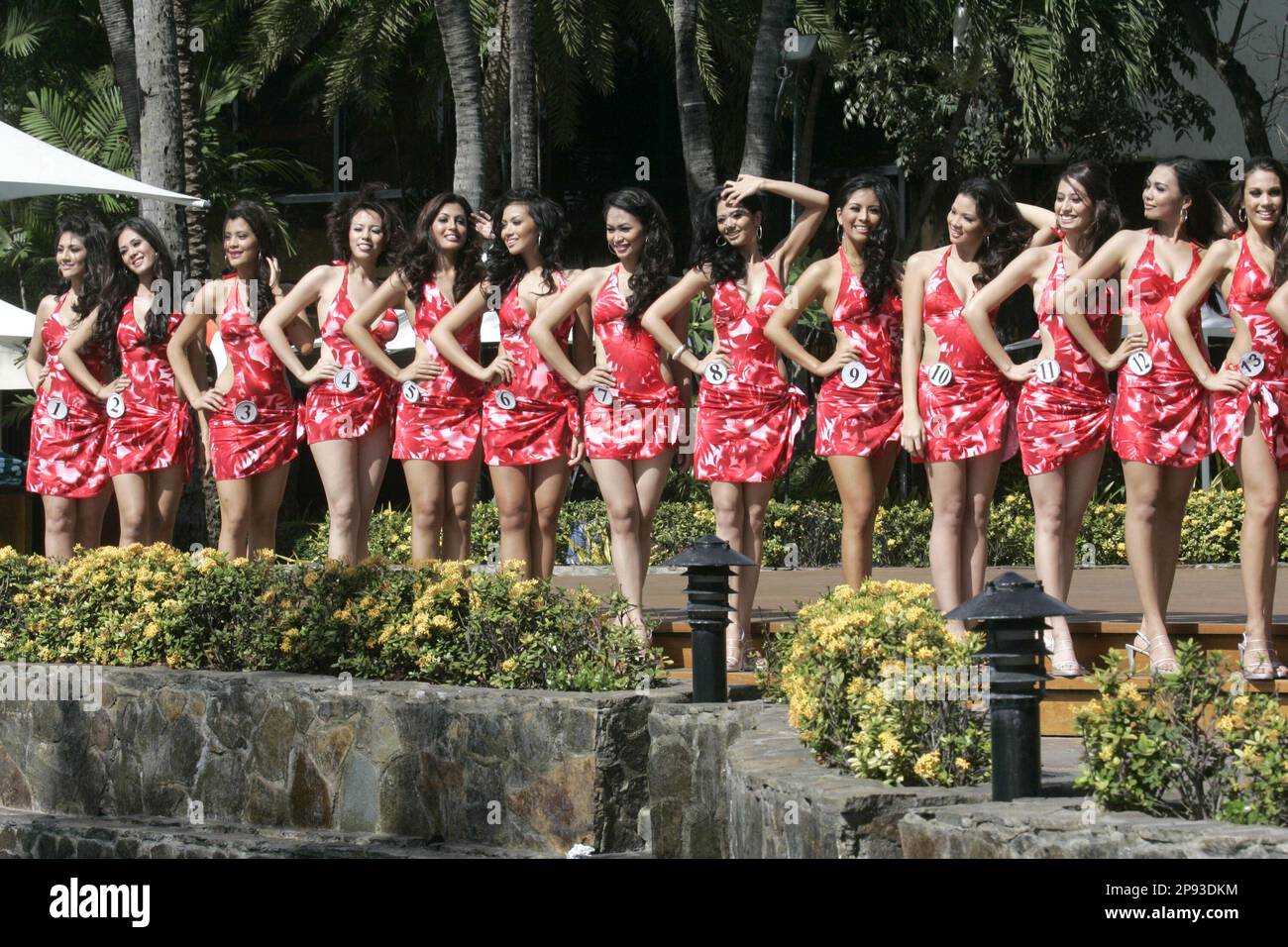 Candidates for this year's Binibining Pilipinas (Miss Philippines ...
