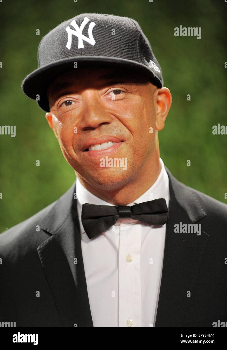 Producer Russell Simmons arrives at the Vanity Fair Oscar party on ...